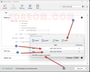 Modem Meta Tool IMEI Repair Latest Version Download 2024 - XDAROM